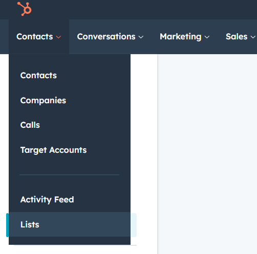 HubSpot Contact Segmentation